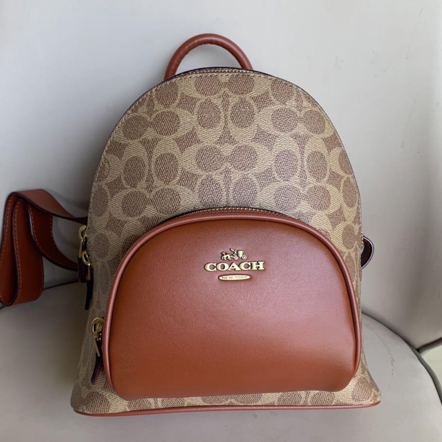 Coach Carrie Backpack, Women's Fashion, Bags & Wallets, Backpacks on ...