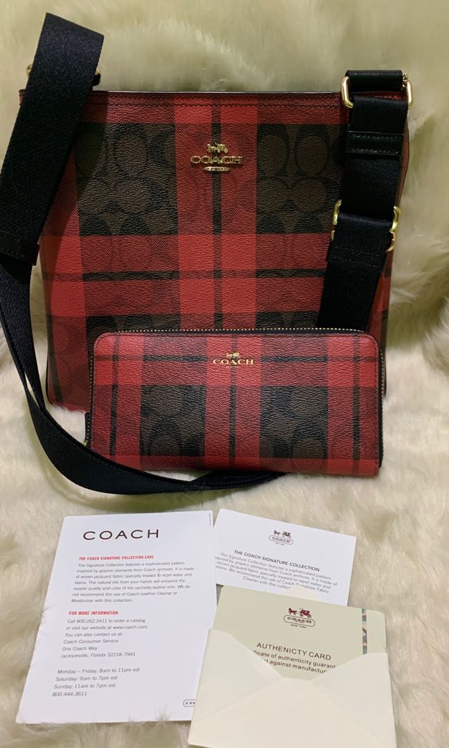 Coach Signature Collection bundle, Luxury, Bags & Wallets on Carousell