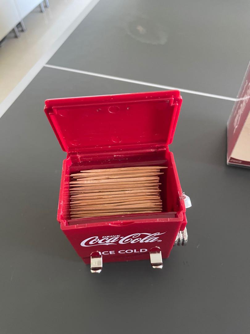 Coca Cola Toothpick Dispenser, Furniture & Home Living, Kitchenware ...