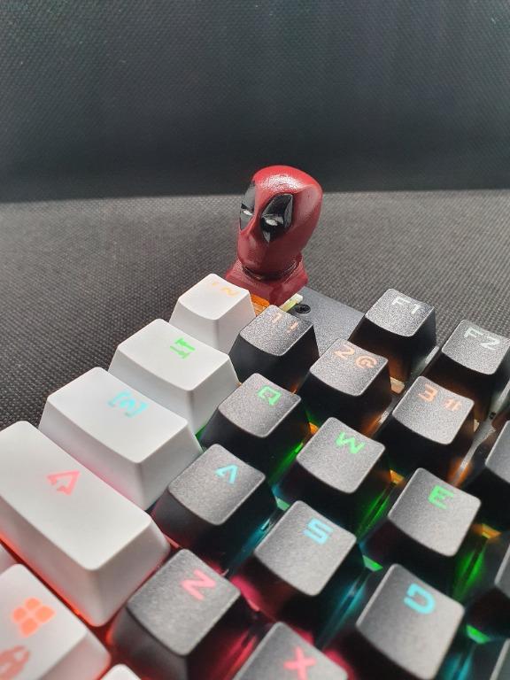 Custom Keycaps Keyboard Deadpool Head Marvel Mechanical Switches ...