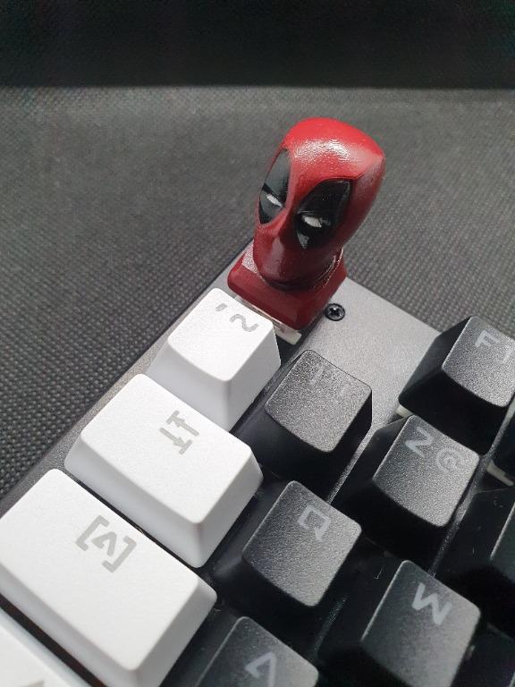 Custom Keycaps Keyboard Deadpool Head Marvel Mechanical Switches ...