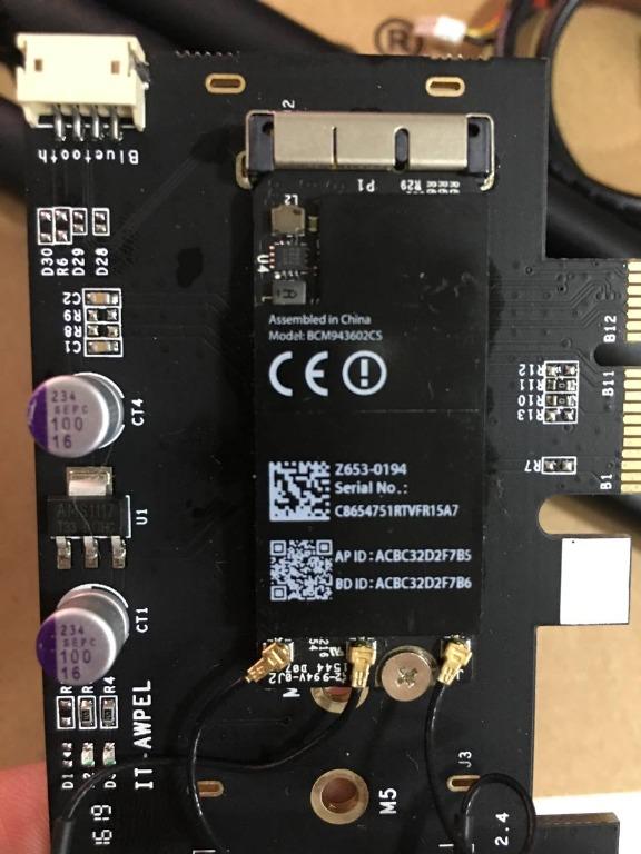 Custom Pci E Apple Broadcom Bcm943602cs Wifi Ac Bluetooth4 2 For