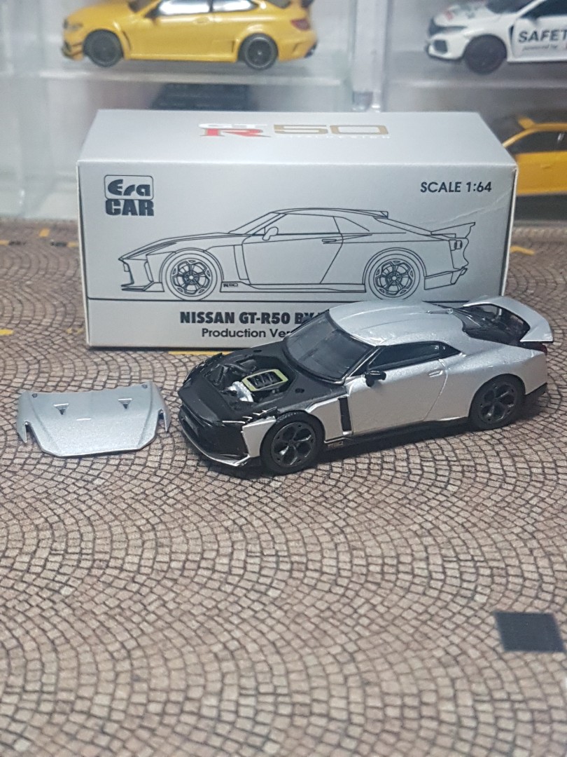 Era Cars Nissan GT-R50 R35 ItalDesign GTR Diecast 1/64 Toy Car, Hobbies ...