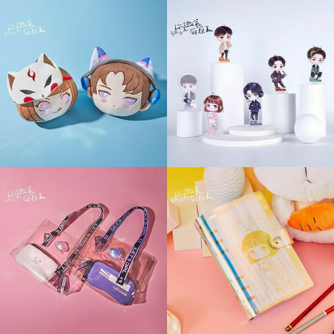 FALLING INTO YOUR SMILE LU SI CHENG / CHESSMAN / XU KAI CUSHION CDRAMA ...