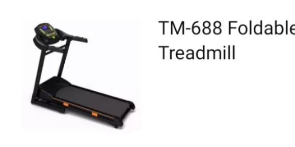 Foldable Motorized Threadmill, Sports Equipment, Exercise & Fitness ...