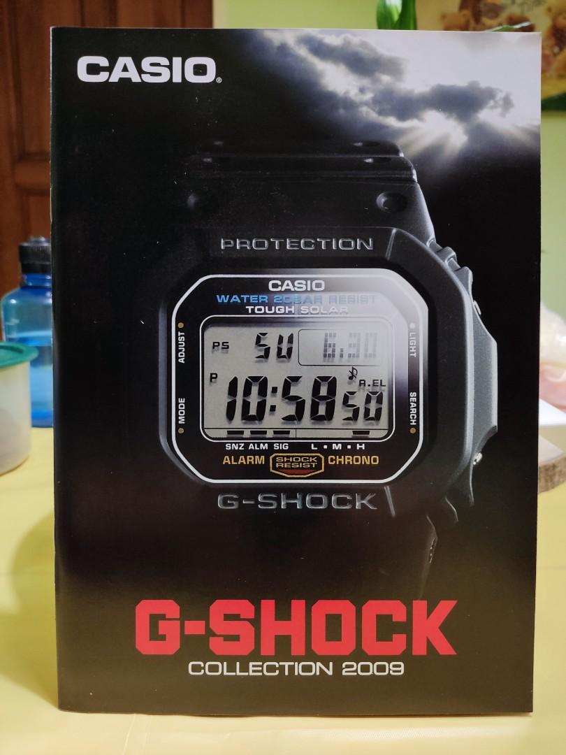 G-SHOCK Brochure, Hobbies & Toys, Memorabilia & Collectibles, Fan ...