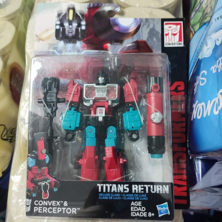 Hasbro Transformers Perceptor Convex Titans Return Generations, Hobbies ...
