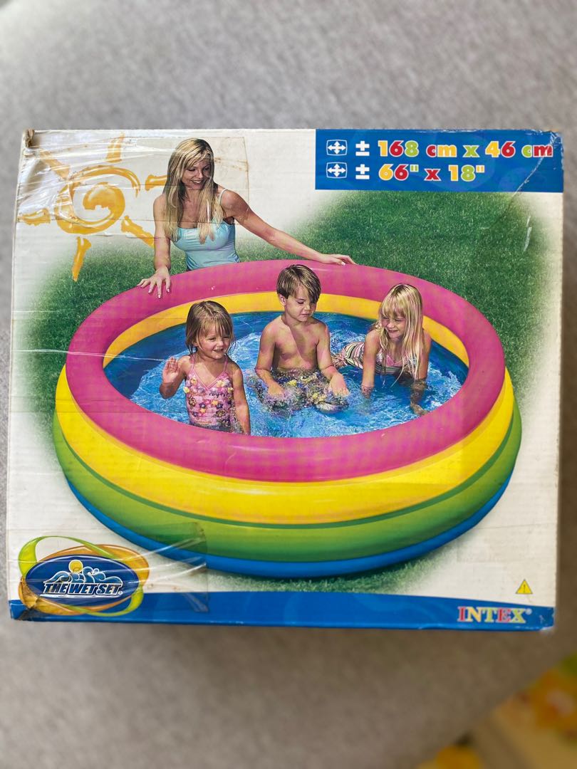 Intex - Inflatable Pool, Hobbies & Toys, Toys & Games on Carousell