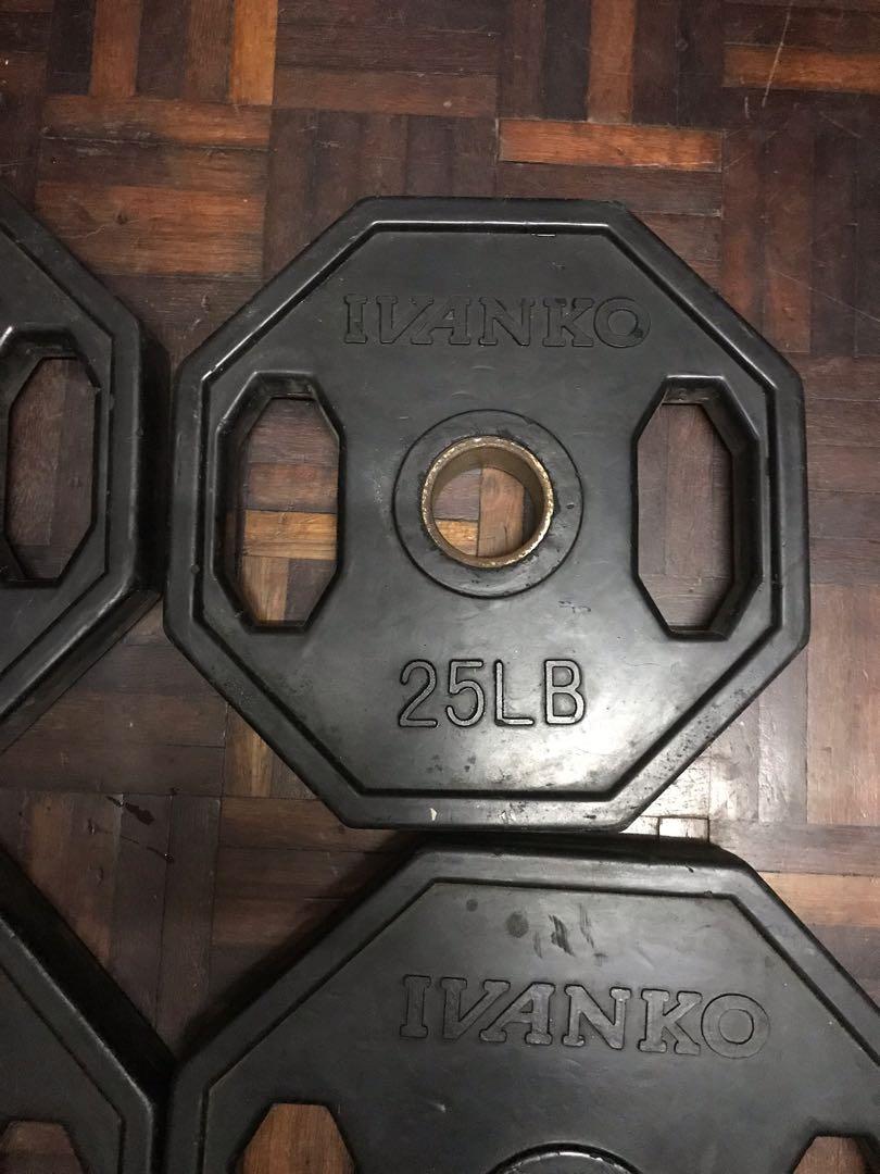 Ivanko weight plate, Sports Equipment, Exercise & Fitness, Weights ...