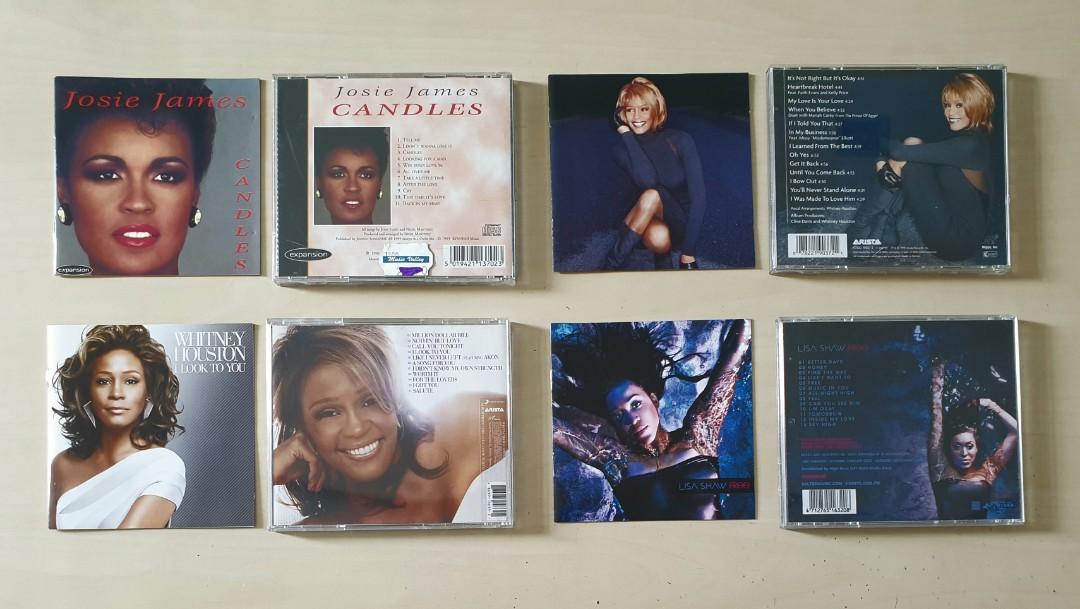 Josie James,Whitney Houston,Lisa Shaw,Feist,Tina Arena,Rebecca Ferguson ...