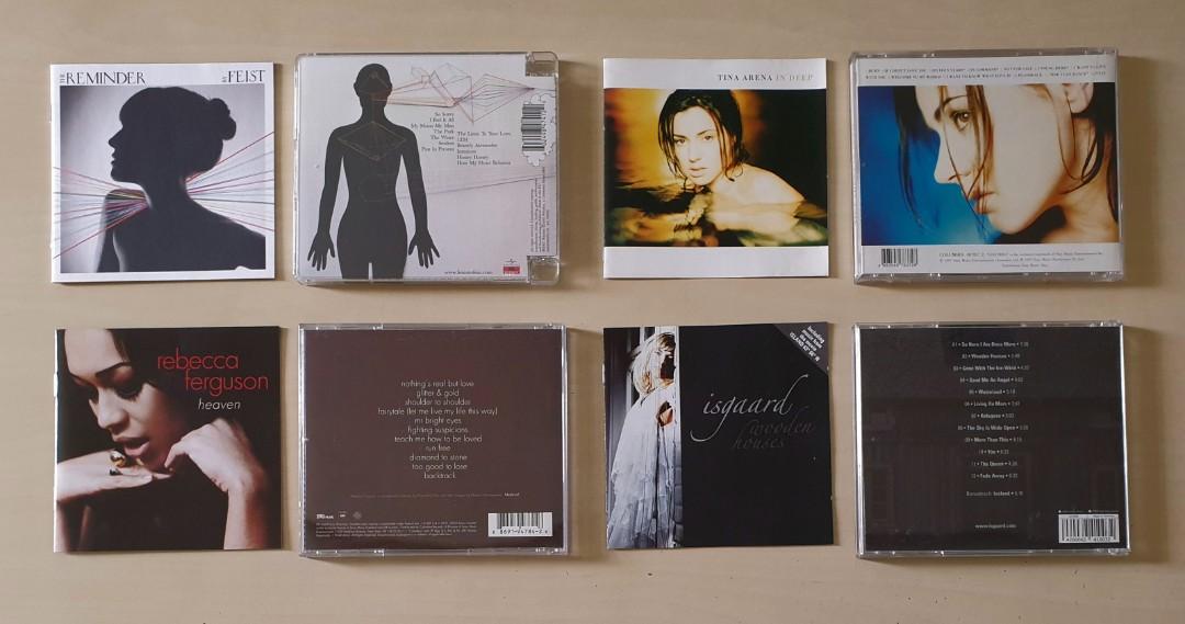 Josie James,Whitney Houston,Lisa Shaw,Feist,Tina Arena,Rebecca Ferguson ...