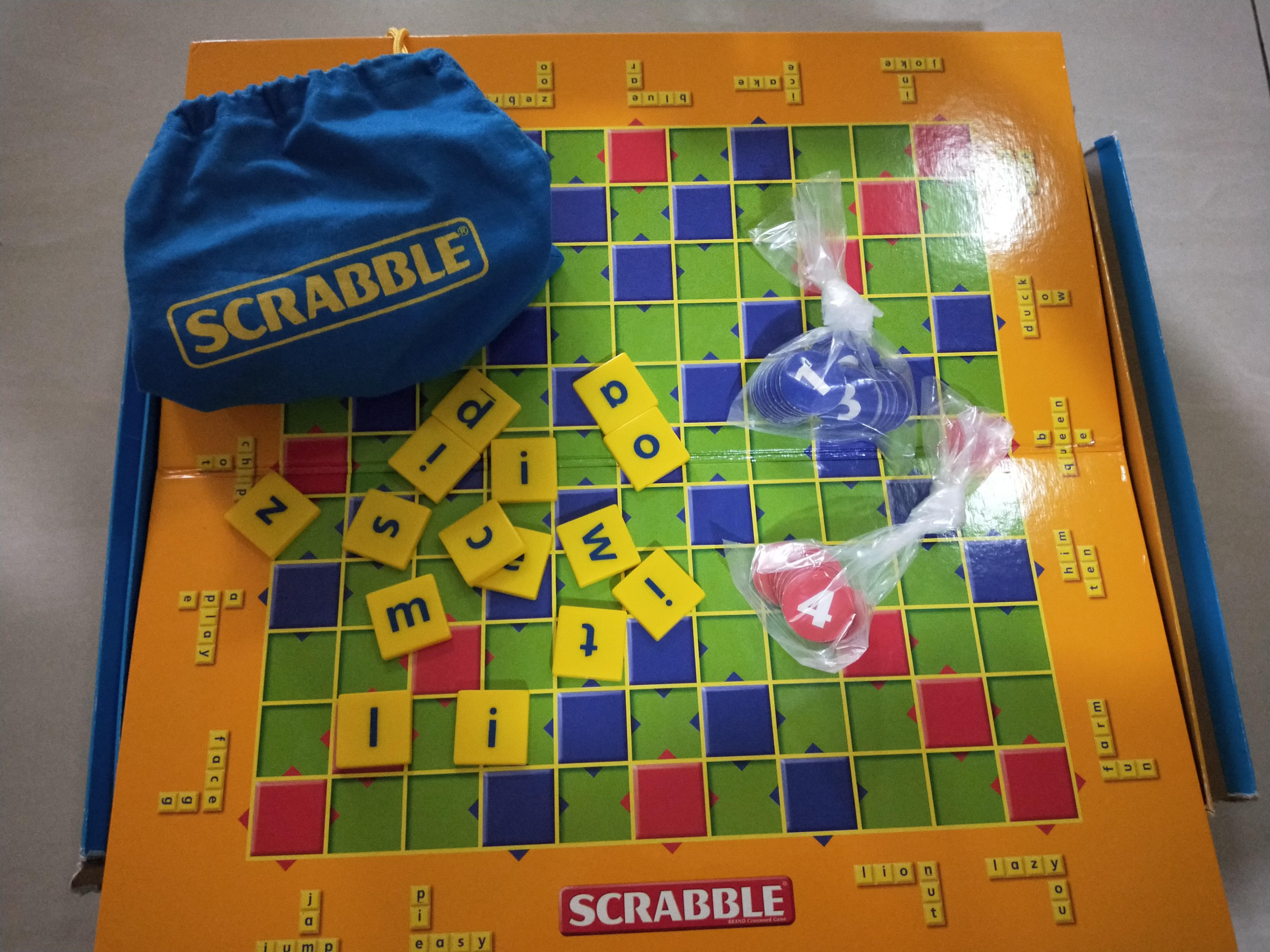 Junior Scrabble, Toys & Collectibles, Permainan Papan & Kartu di Carousell