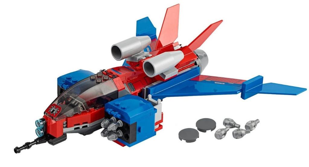 Lego Spiderman Jet (No Minifigures Included), Hobbies & Toys, Toys ...