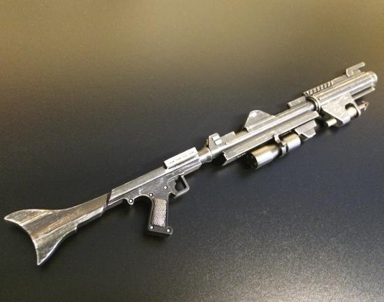 Loose 1/6 SIDESHOW Star Wars Clone Trooper DC-15A BLASTER RIFLE ...