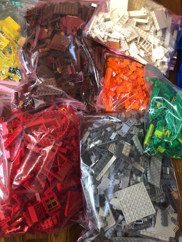 11kg of Loose Lego Pieces, Hobbies & Toys, Toys & Games on Carousell