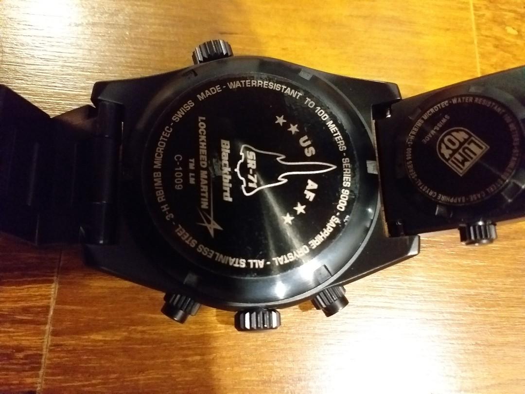 Luminox SR -71 Blackbird, Men's Fashion, Watches & Accessories, Watches ...