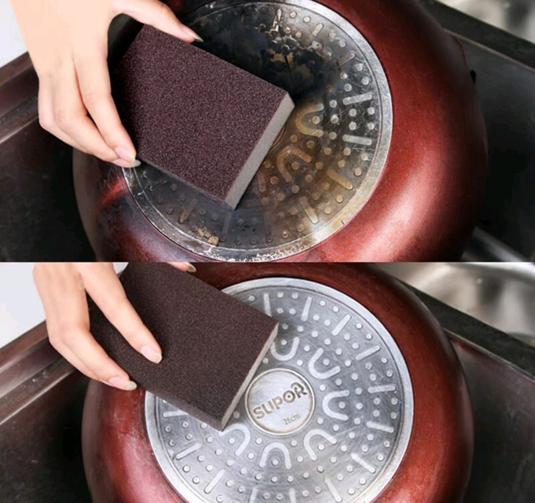 Magic Sponge Rust Remover, Furniture & Home Living, Cleaning & Homecare ...