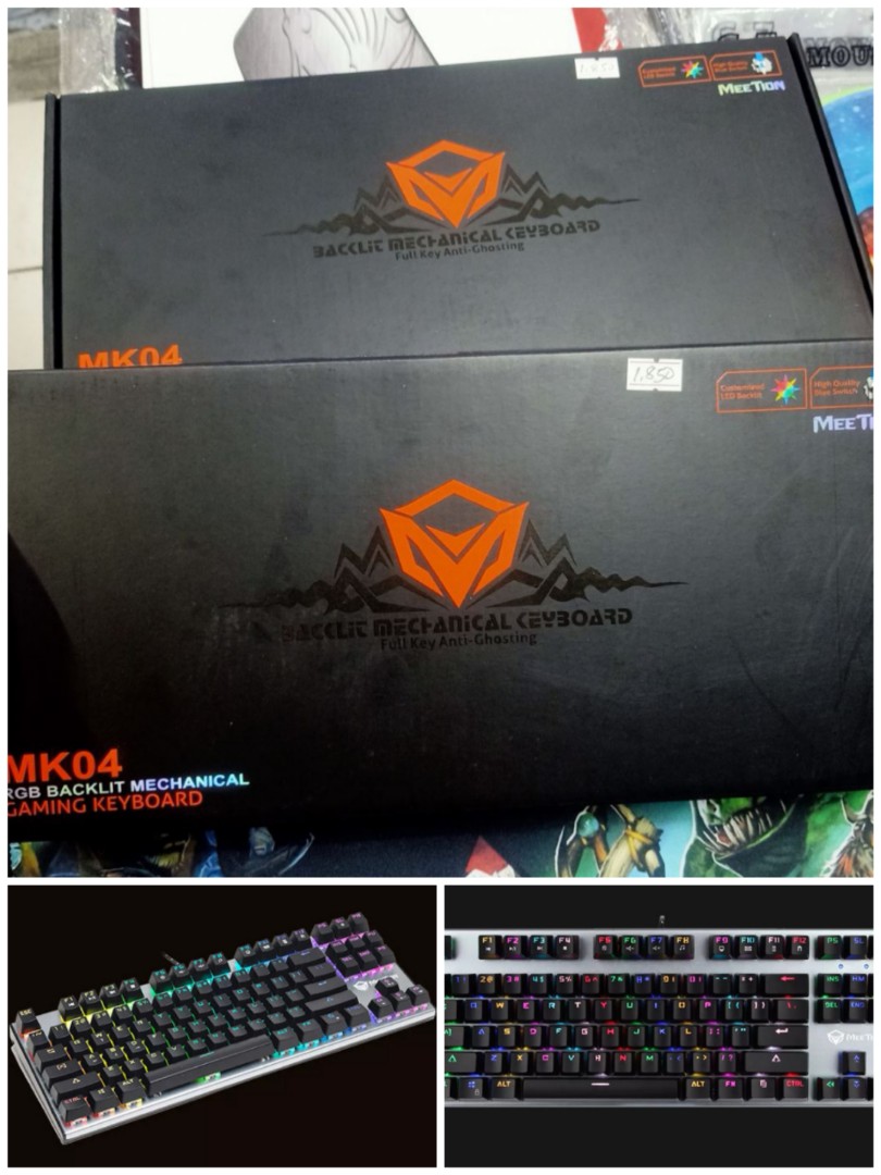 MECHANICAL KEYBOARD MK04, Computers & Tech, Desktops on Carousell