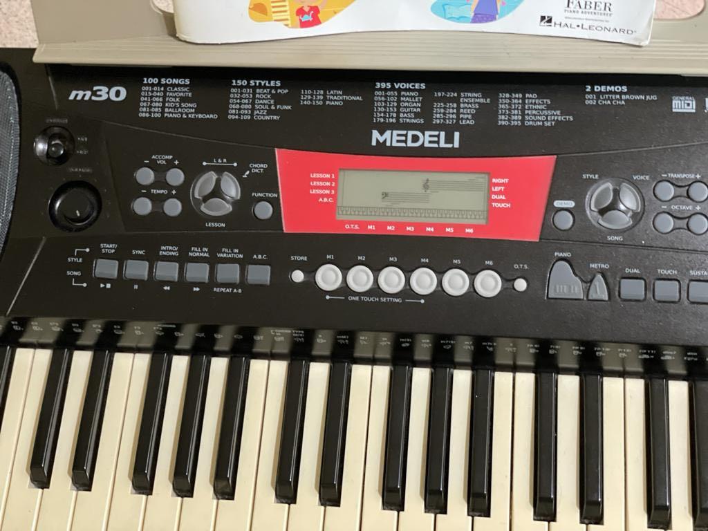 Medeli Keyboard M30, Audio, Other Audio Equipment on Carousell