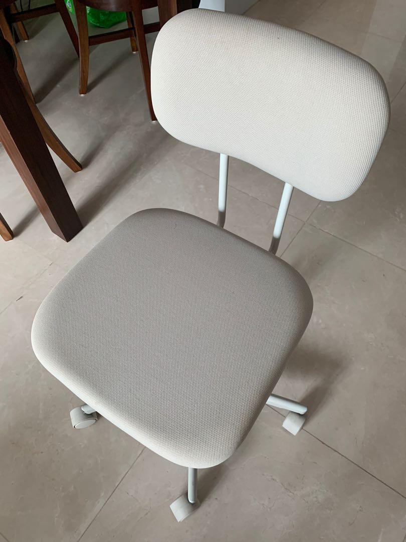 Muji working chair/ grey, Furniture & Home Living, Furniture, Chairs on ...