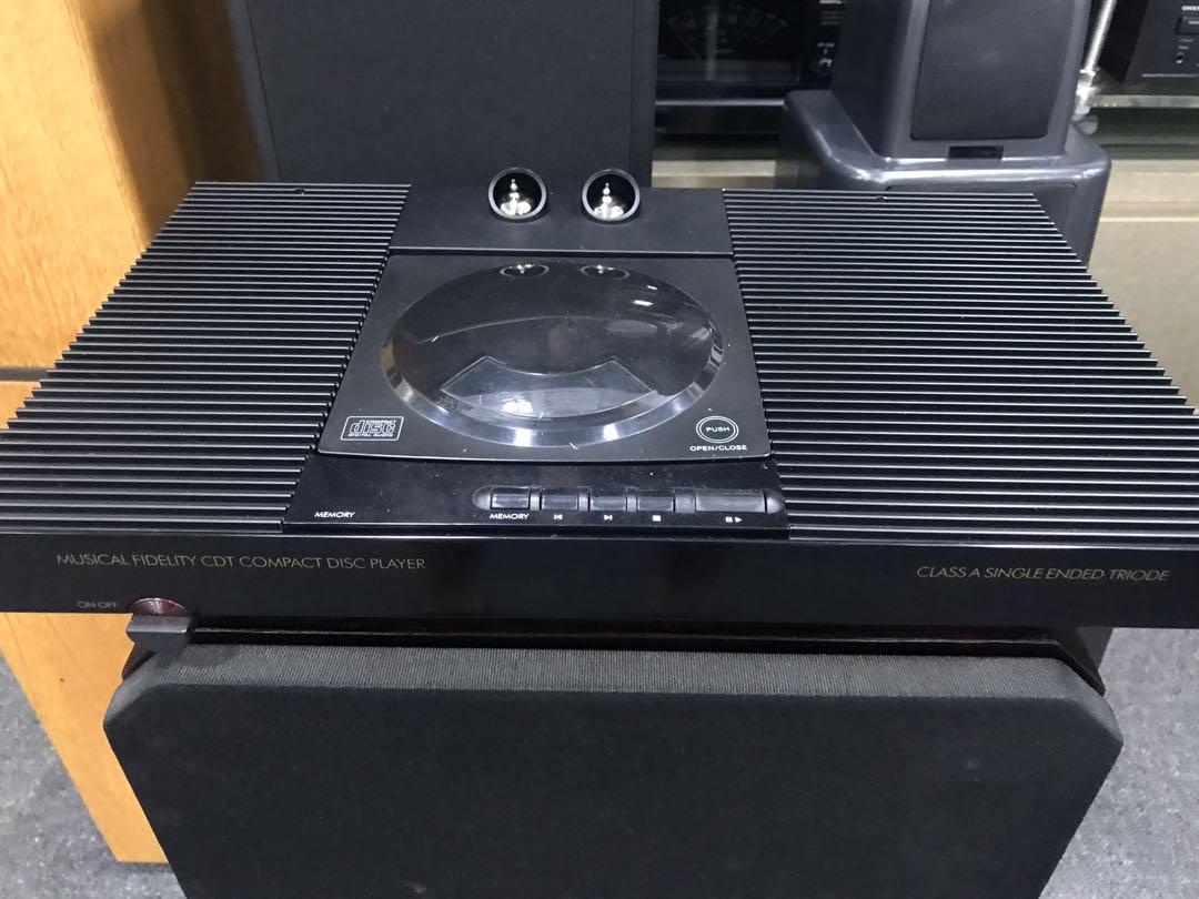 Musical fidelity CDT tube Class A CD player, Audio, Soundbars, Speakers ...