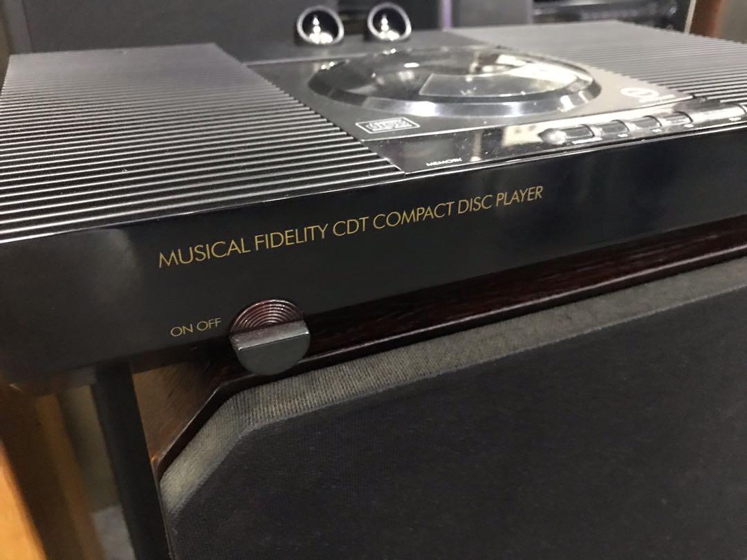 Musical fidelity CDT tube Class A CD player, Audio, Soundbars, Speakers ...