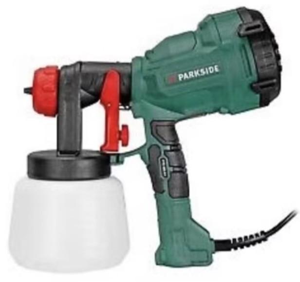 PARKSIDE® Spray gun PFS 400 A1, 400 W, Hobbies & Toys, Stationery ...