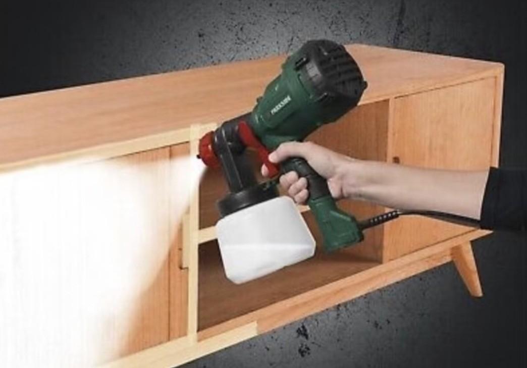 PARKSIDE® Spray gun PFS 400 A1, 400 W, Hobbies & Toys, Stationery ...