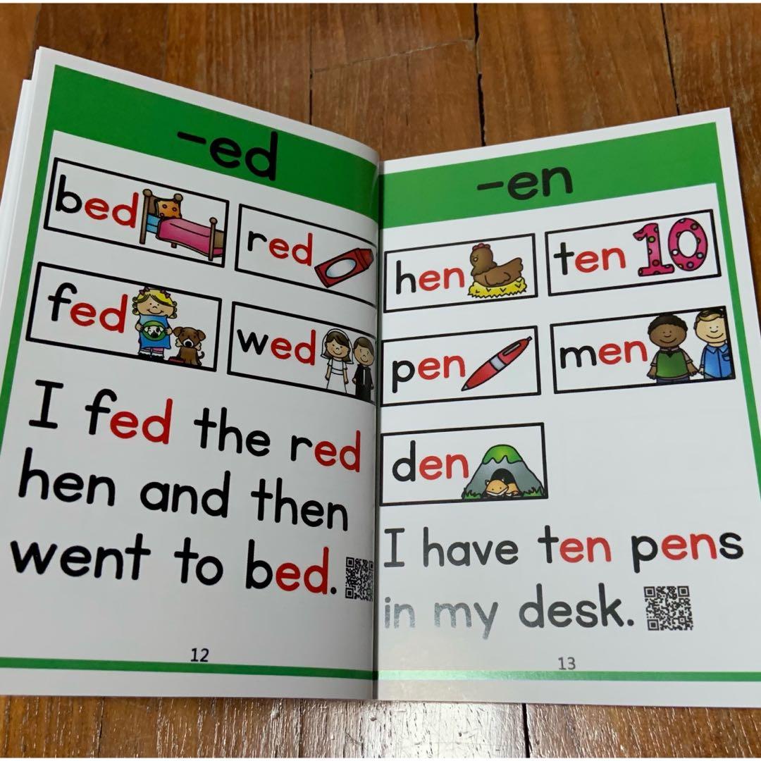 Phonics Mini Book {Set 1 to 15}, Hobbies & Toys, Books & Magazines ...