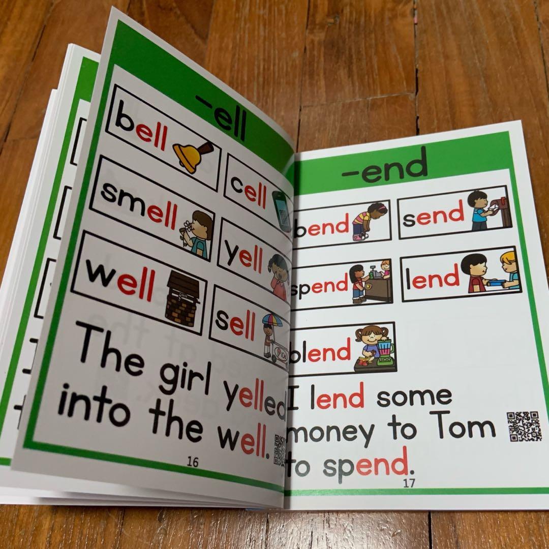 Phonics Mini Book {Set 1 to 15}, Hobbies & Toys, Books & Magazines ...