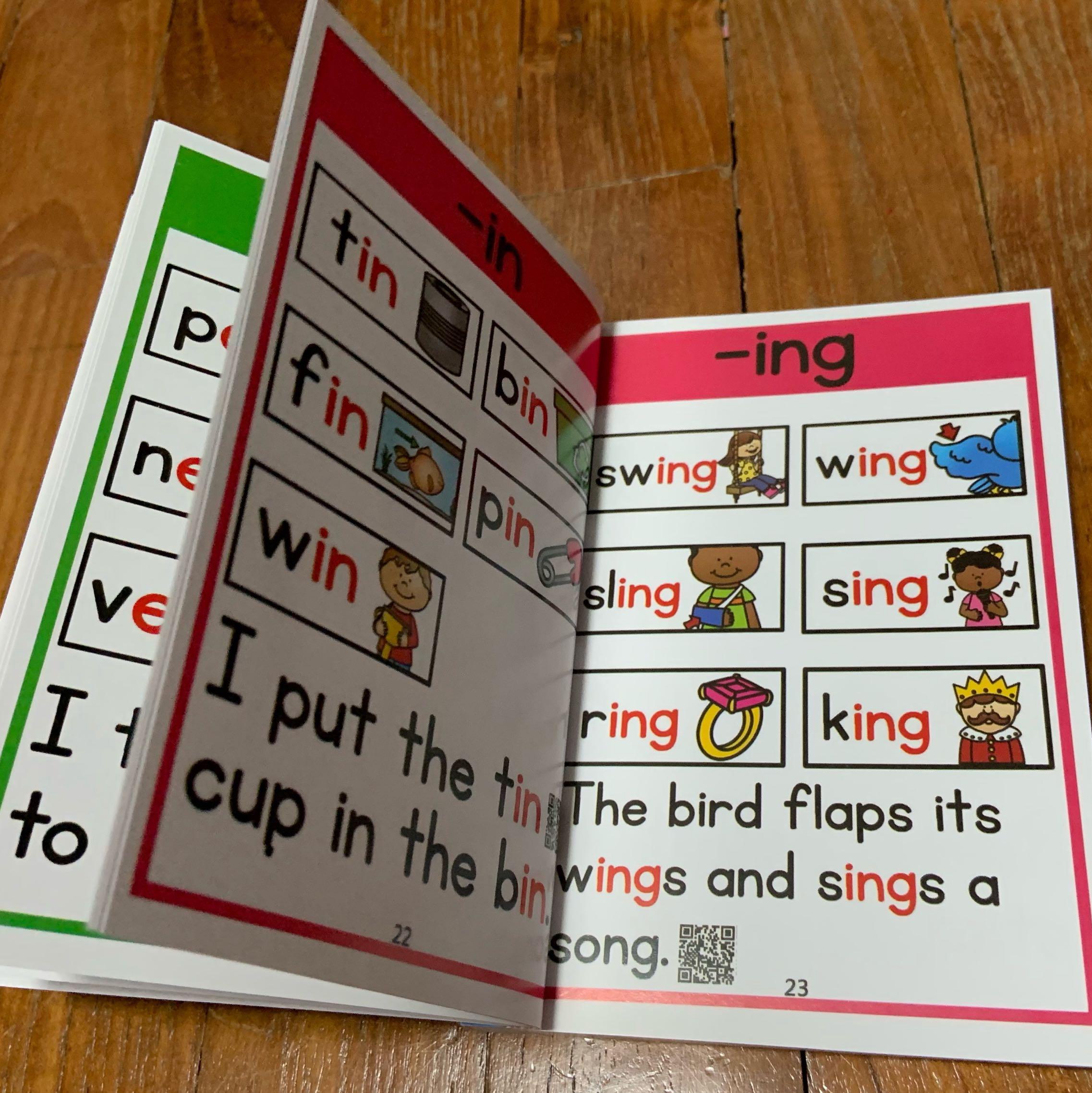 Phonics Mini Book {Set 1 to 15}, Hobbies & Toys, Books & Magazines ...