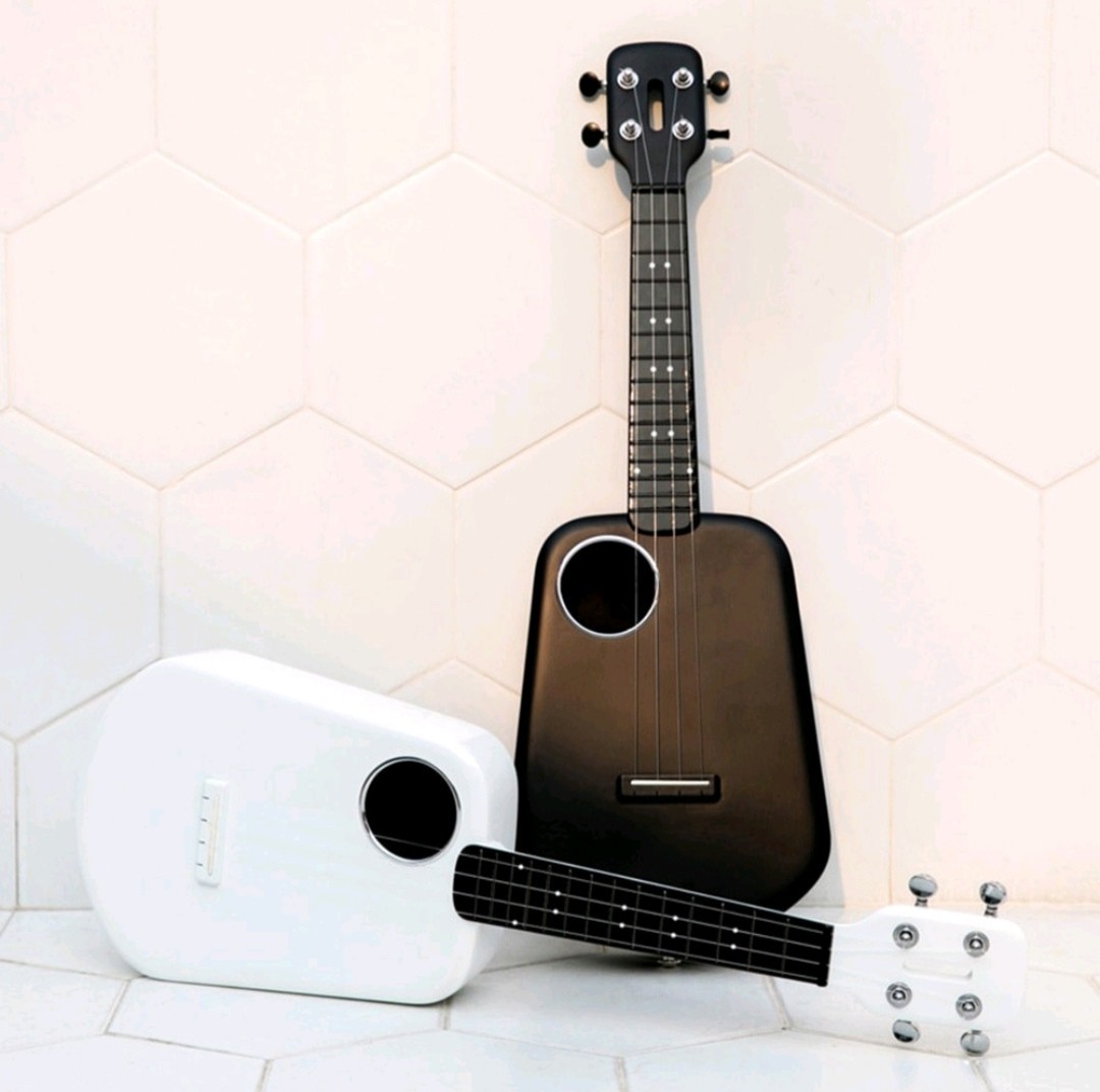Populele 2 LED Smart Soprano Ukulele Concert from Xiaomi Bluetooth Ukulele 4 Strings 23 Inch ...