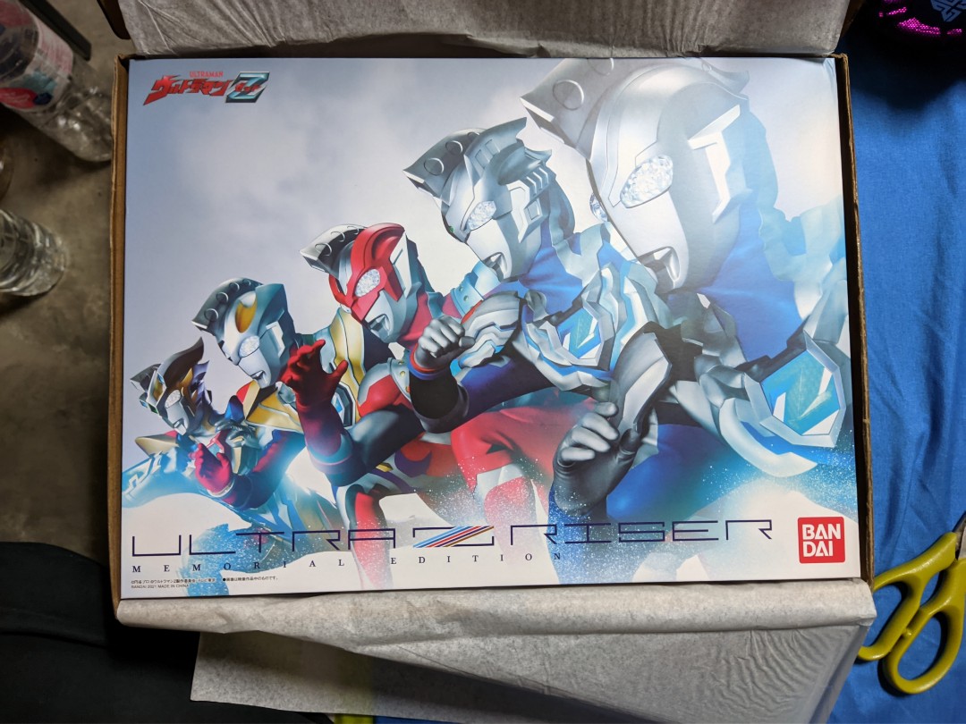 Premium Bandai Ultra Z Riser Memorial Edition Ultraman Z, Hobbies ...