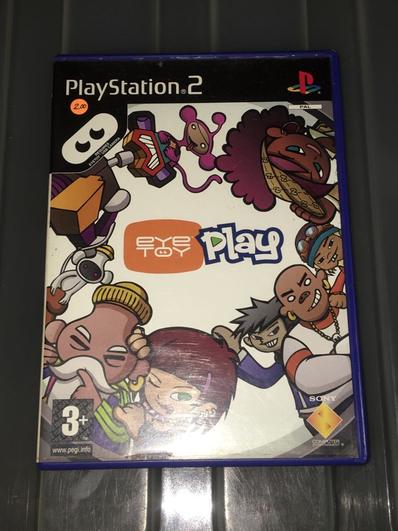 Ps2 Eye Toy Play PAL Playstation 2, Video Gaming, Video Games ...