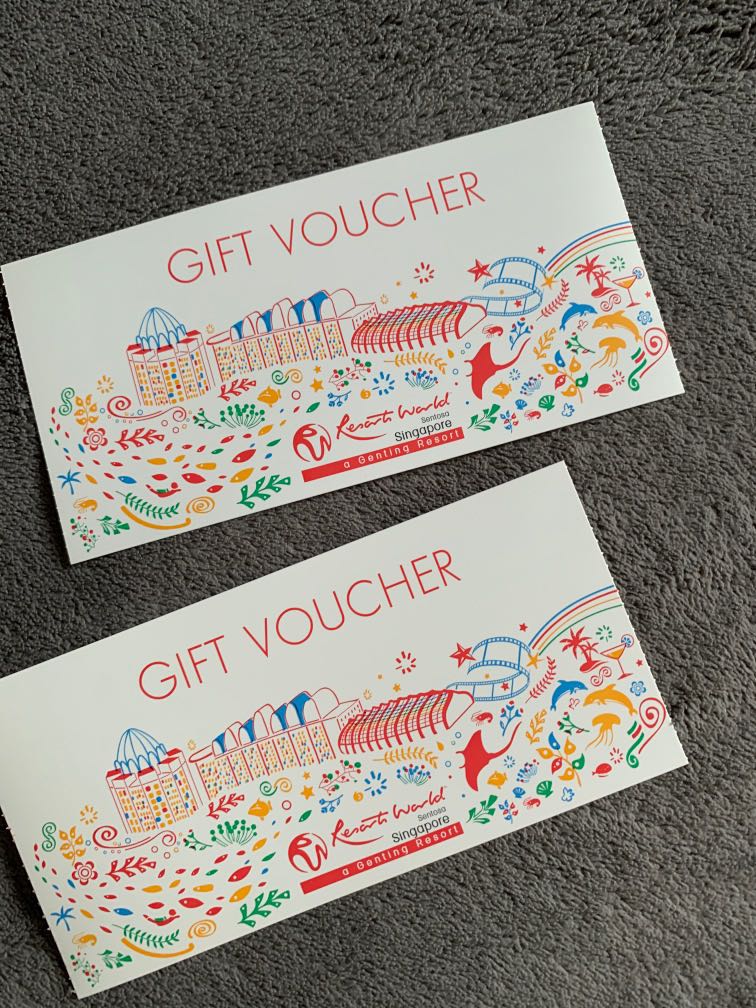 RWS $50 voucher x2 at $75 (negotiable), Tickets & Vouchers, Vouchers on ...