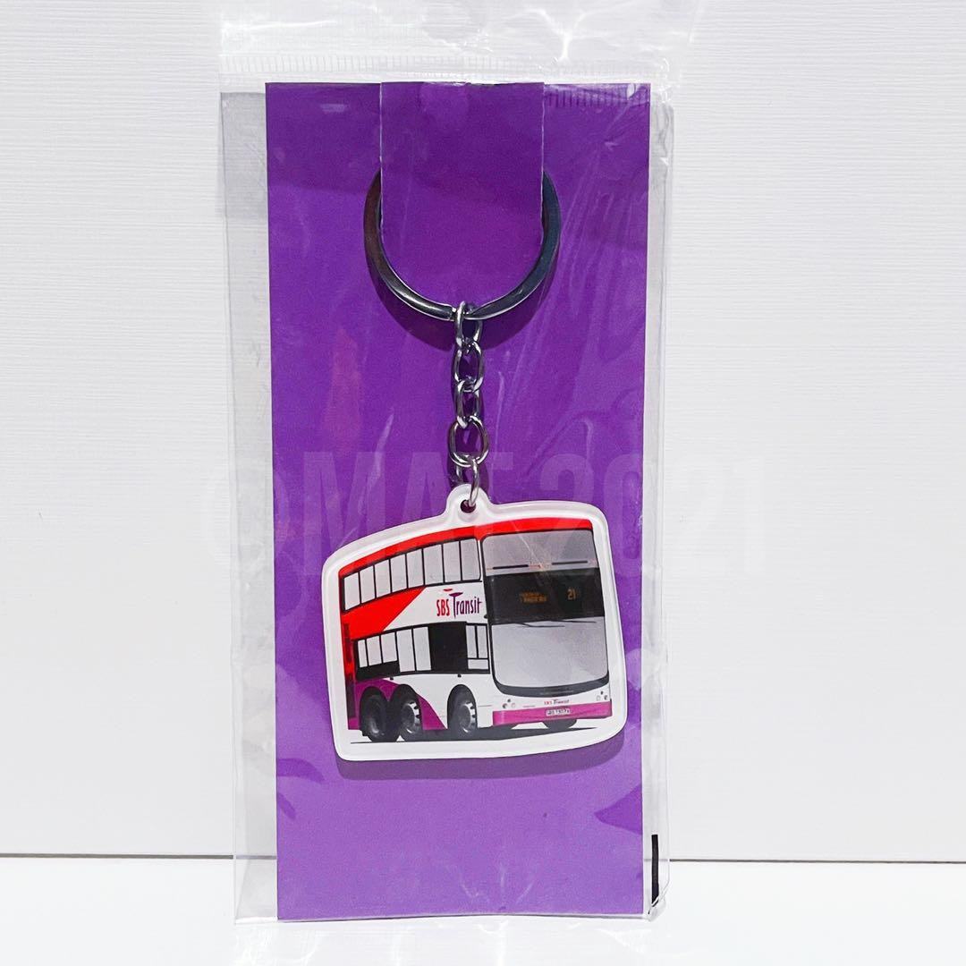 SBS Transit/SuperBus Singapore Keychains & Magnets, Hobbies & Toys ...