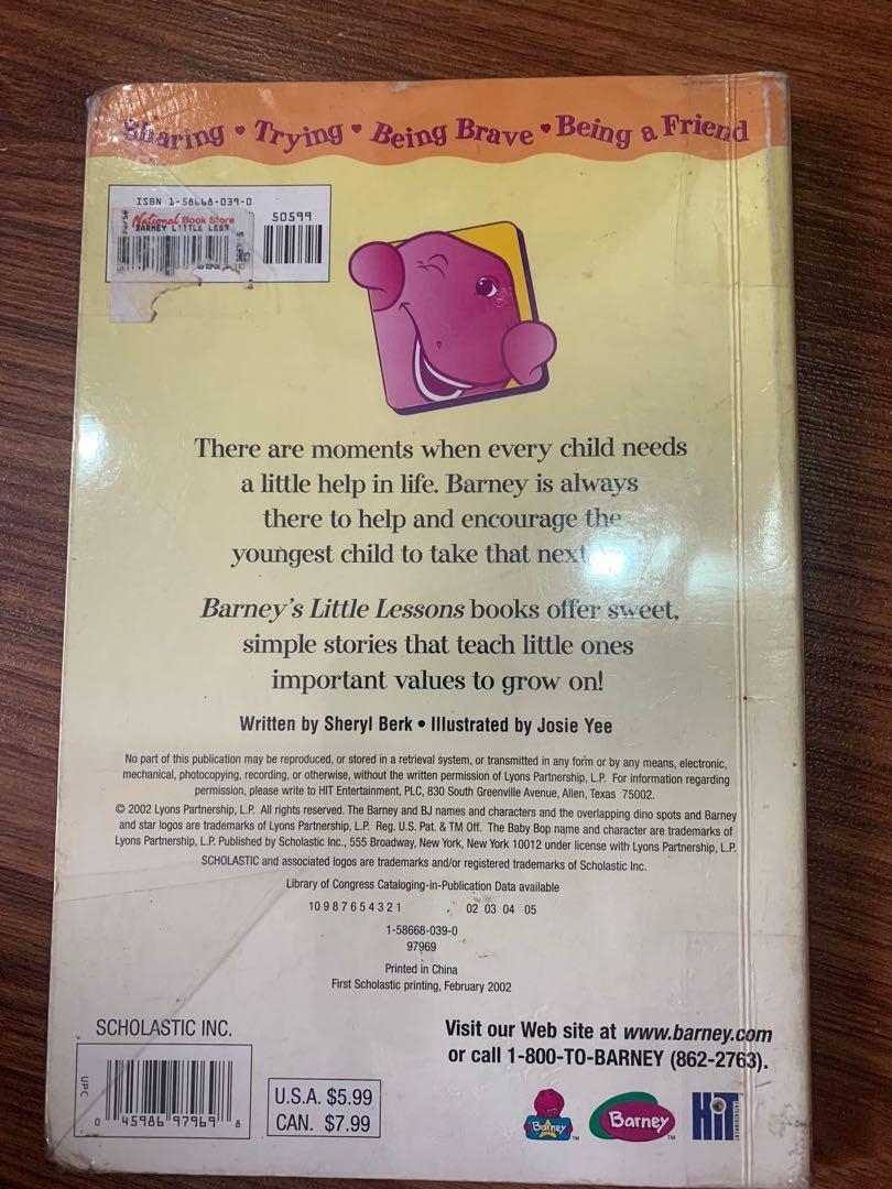 Scholastic Barney storybook, Hobbies & Toys, Books & Magazines ...