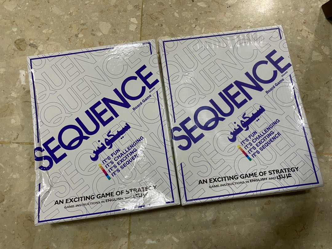 Sequence Boardgame, Hobbies & Toys, Toys & Games on Carousell
