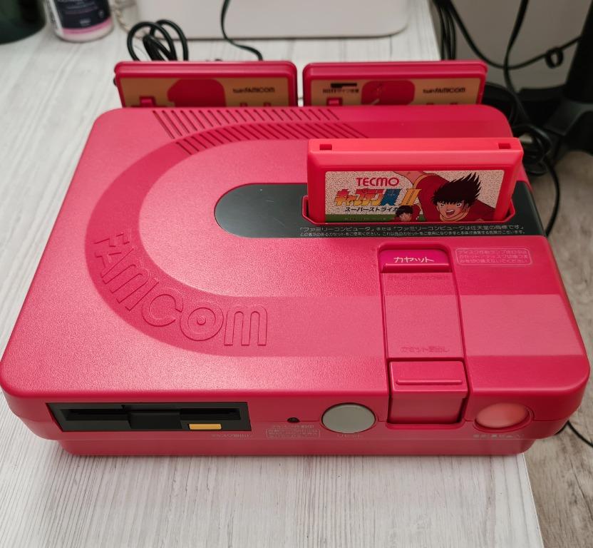 Sharp Twin Famicom AN-500B Red Retro Game Console, Video Gaming, Video Game Consoles, Others on ...
