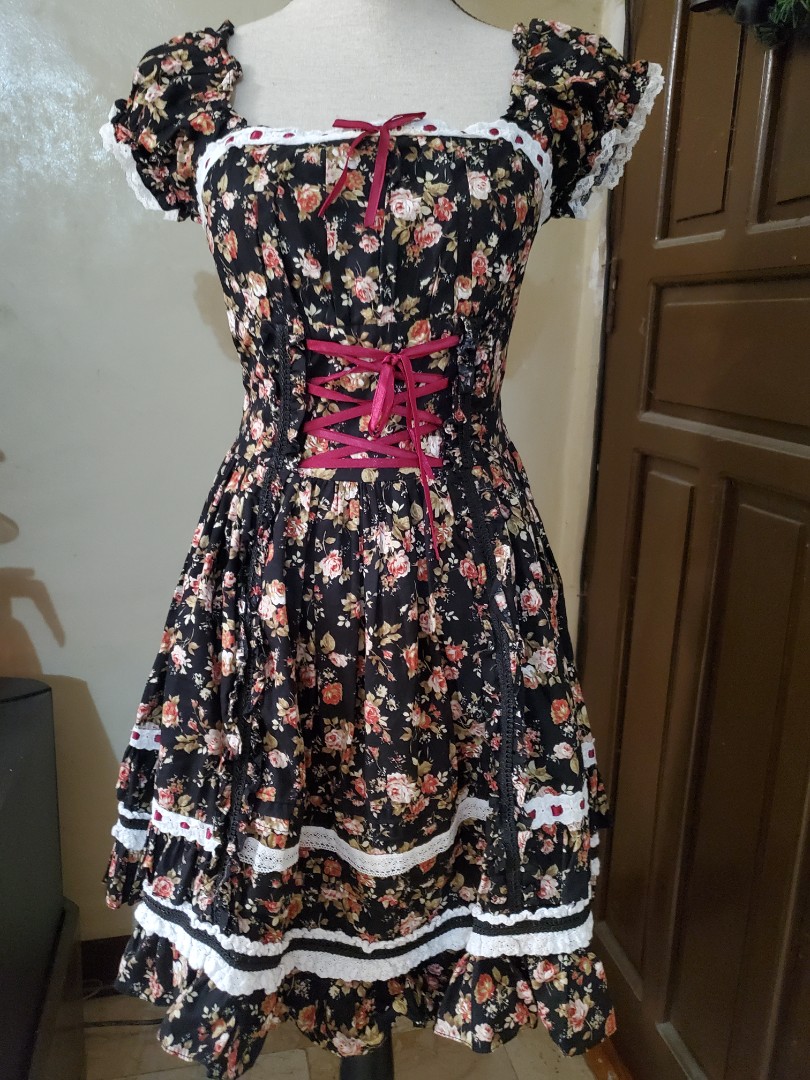 Spider Brand Floral, Women's Fashion, Dresses & Sets, Dresses on Carousell