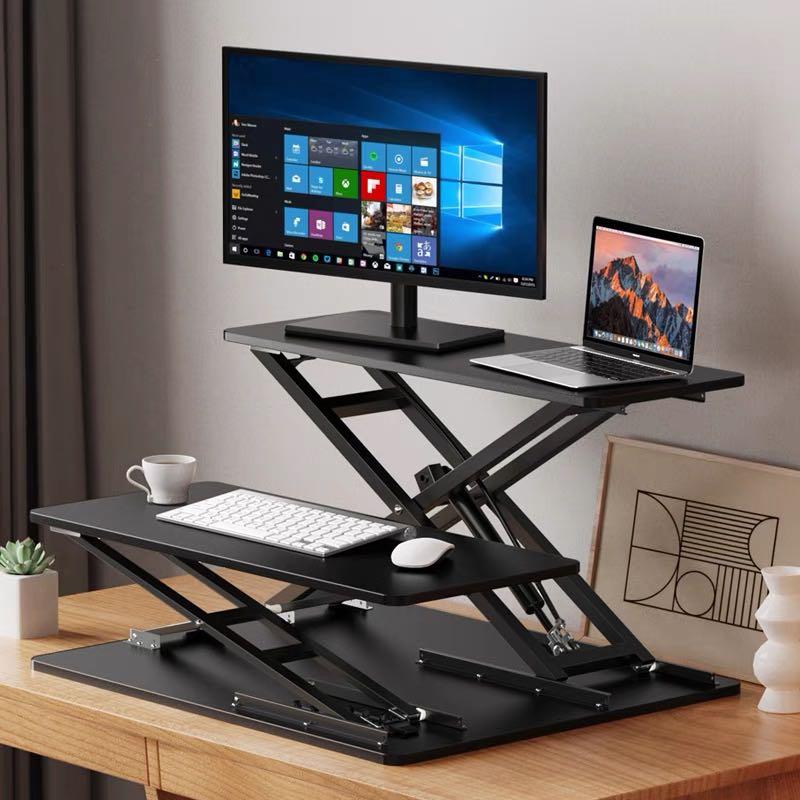 Standing Lifting Table Laptop Stand Folding Desk Desktop Workbench ...