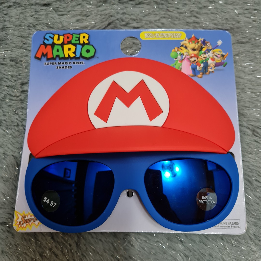 SUPERMARIO BROS SHADES, Babies & Kids, Babies & Kids Fashion on Carousell