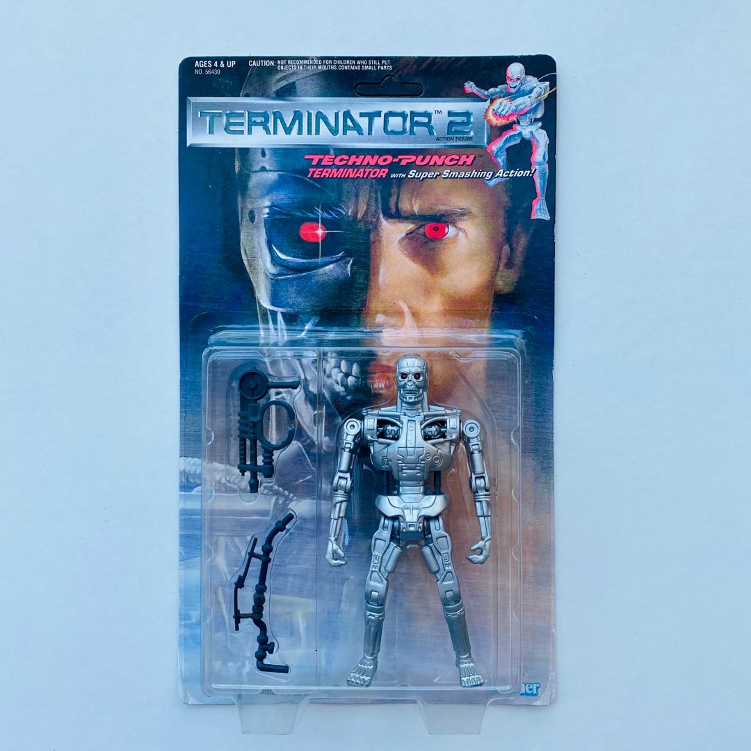 Terminator 2 TECHNO PUNCH TERMINATOR Kenner 1991, Hobbies & Toys, Toys ...