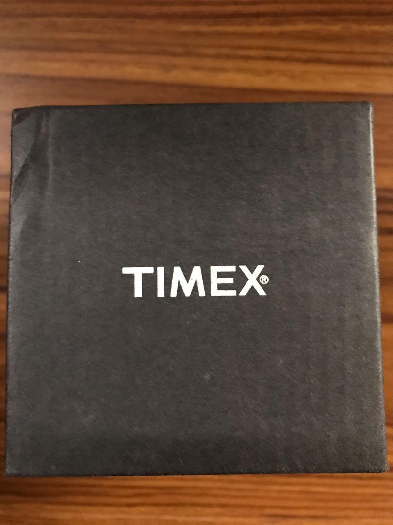 Timex Leather Watch with 3 Free Batteries! TMX-T2N338, Men's Fashion ...