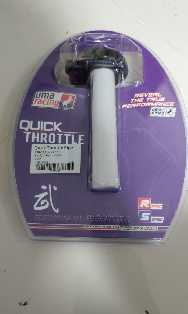 Uma Racing Quick Throttle, Motorcycles, Motorcycle Accessories on Carousell