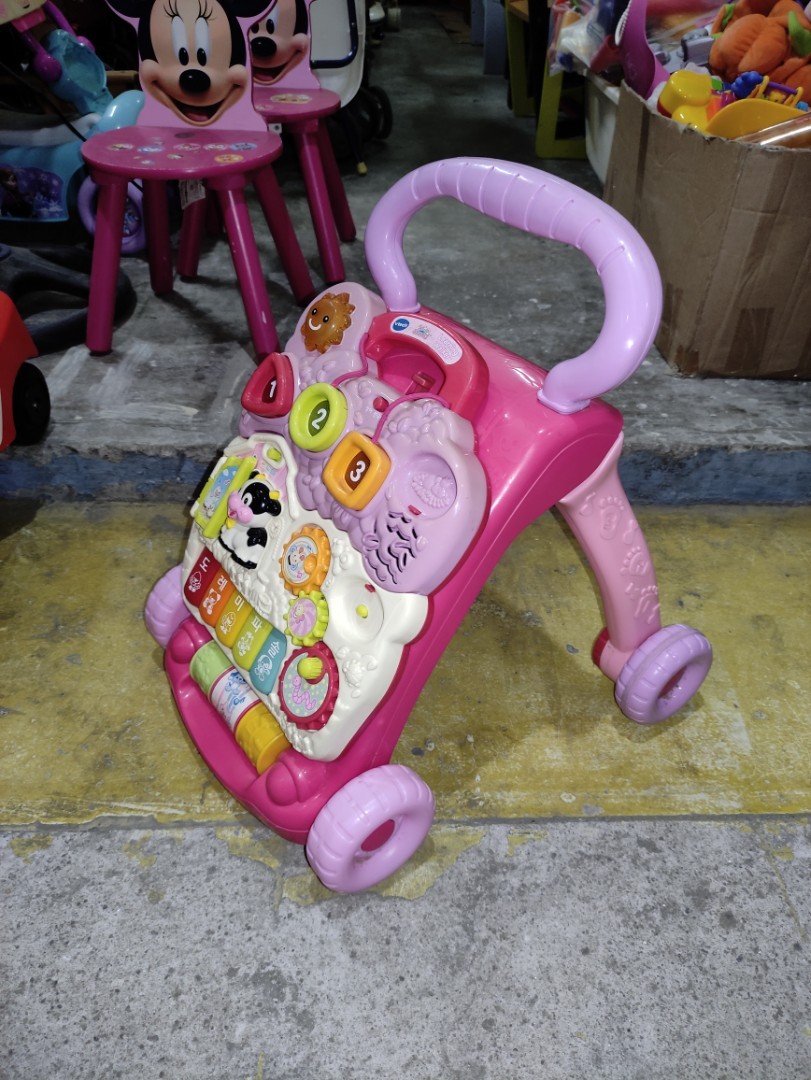 Vtech Push walker JAPAN SURPLUS, Babies & Kids, Infant Playtime on ...