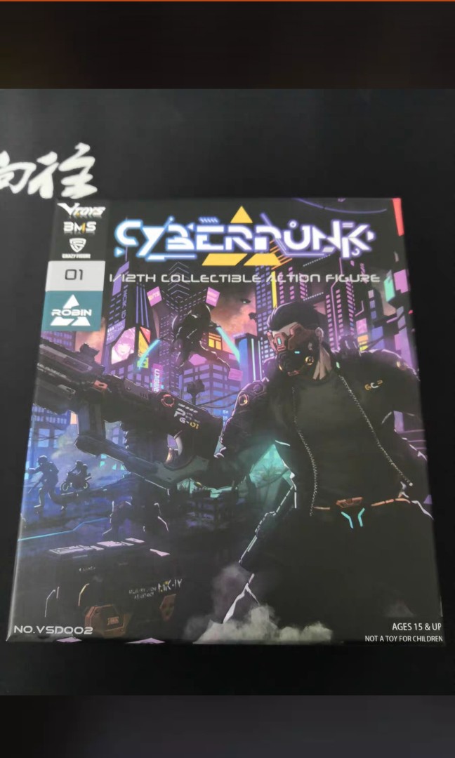 全新Vtoys x BMS cyberpunk Robin 羅賓 (豪華版), 興趣及遊戲, 玩具 & 遊戲類 - Carousell