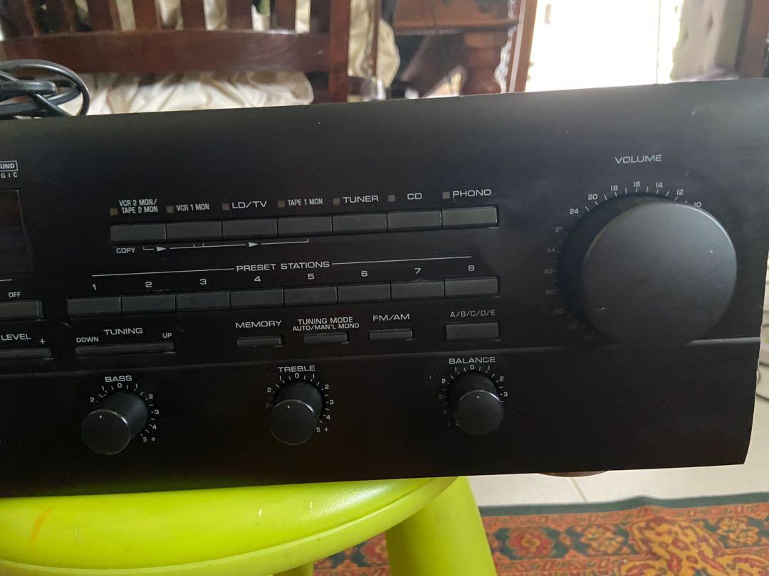 YAMAHA RX-V670 natural sound stereo receiver | Dolby surround Pro ...