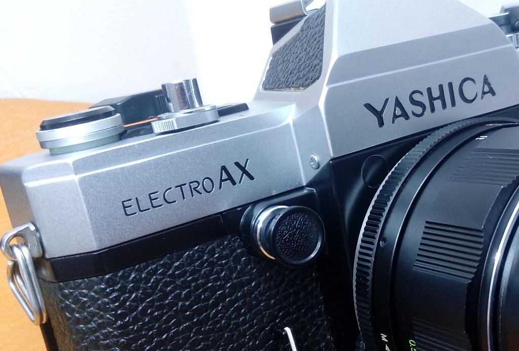 Yashica Electro AX with 55mm 1.4, Photography, Cameras on Carousell