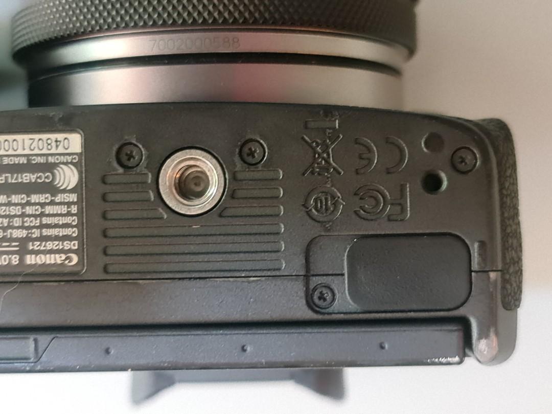 0 SHUTTER COUNT CANON EOS R w EF adapter, Photography, Cameras on Carousell